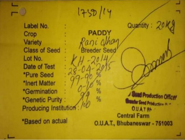 Production Practices - Rice Based Cropping Systems
